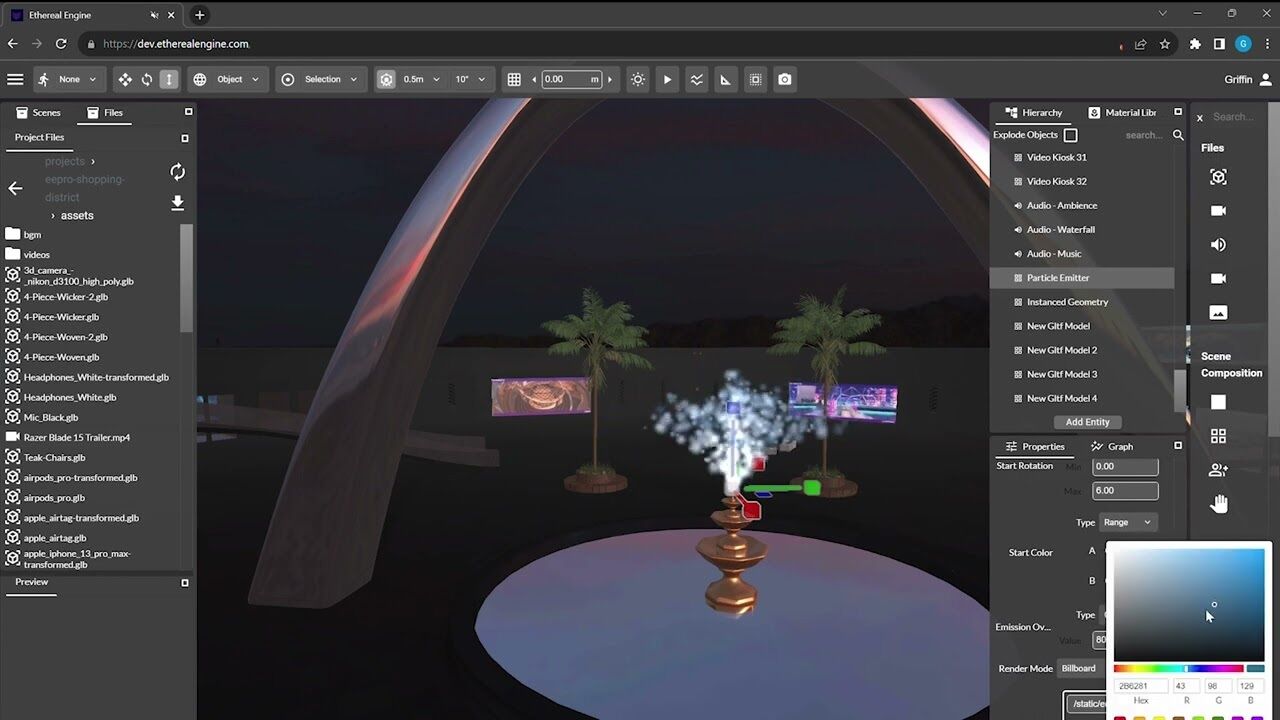 #1310: Ethereal Engine as an Open Source, WebXR Pipeline for Apple ...